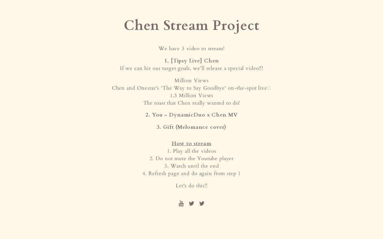 Chen Streaming Project